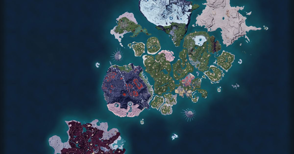 Palpagos Island Map – Palworld Interactive Map