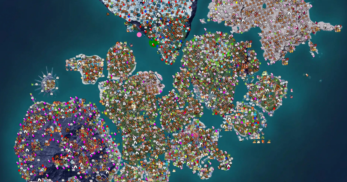 Palworld Interactive Maps & Locations – The Hidden Gaming Lair